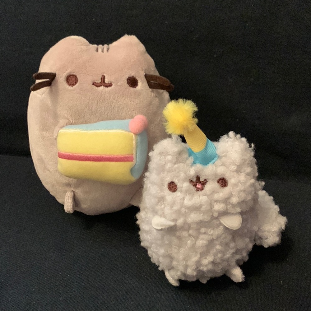 Pusheen And Stormy Birthday Plush Set - Gem